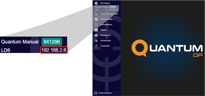 How do I Find my LD8 IP Address?