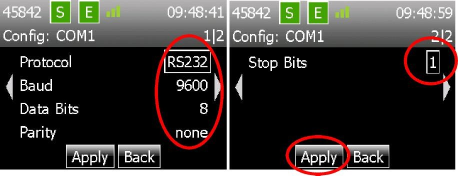 How do I Set Up Cross Corrections on an LD5 Unit?