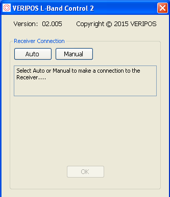 How do I Run the VERIPOS L-Band Control Software to Configure my LD3 or LD3S?