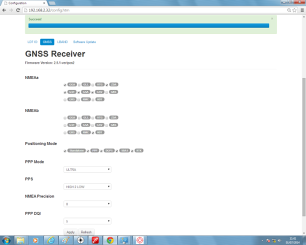 How do I Configure the LD7 as an RTK Rover?