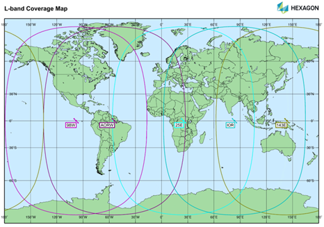 Where Can I Get a Chart Showing the Footprints of the Geostationary ...