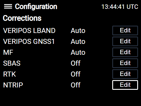 How do I Enable and Configure my LD900 to Receive Veripos Corrections via NTRIP (using Ethernet)?