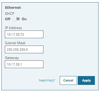 How do I Change my LD8 IP Address?