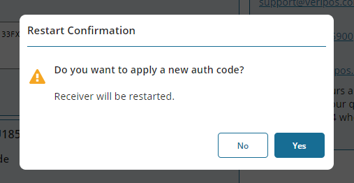 How do I Apply an LD900 Authorisation Code?
