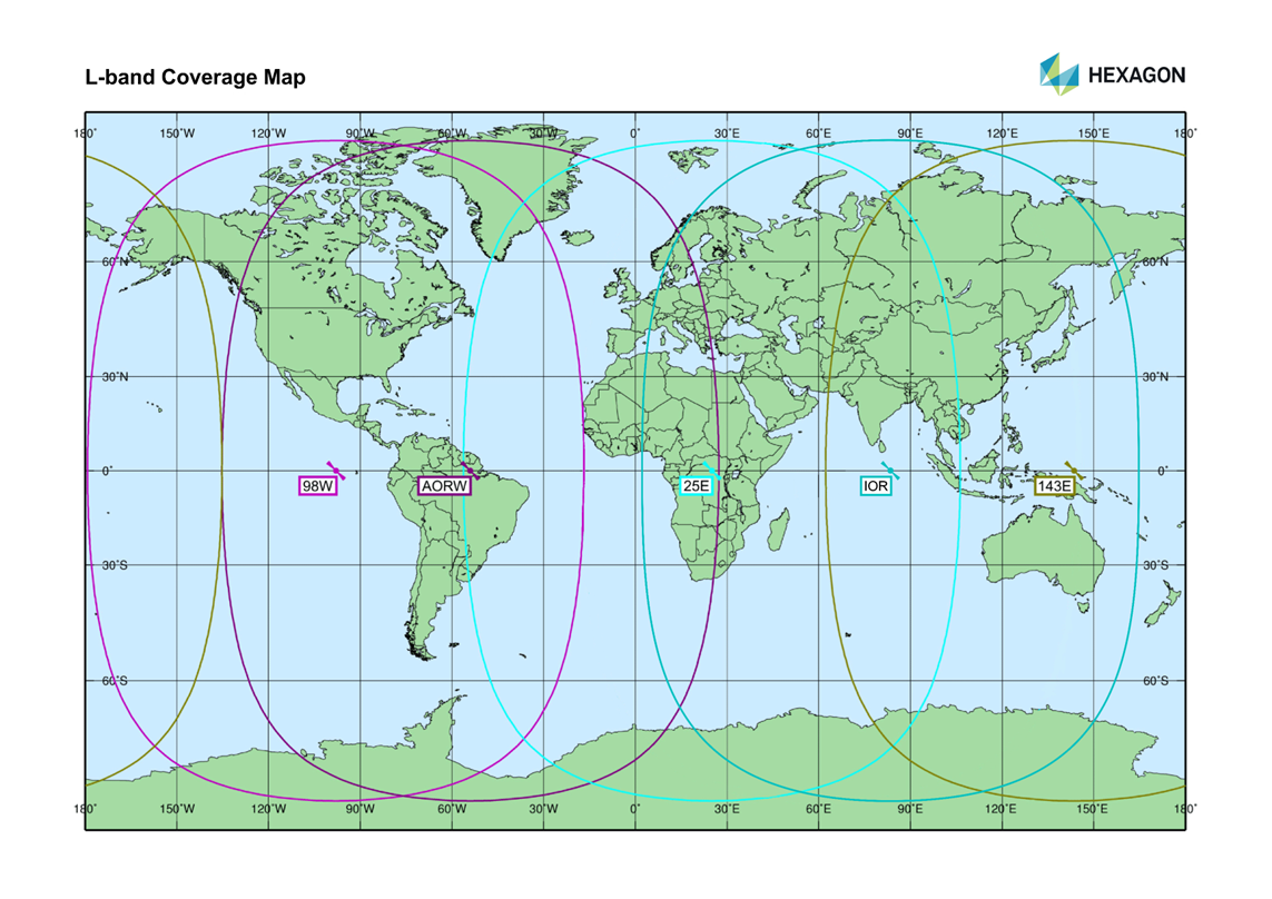 Veripos coverage chart